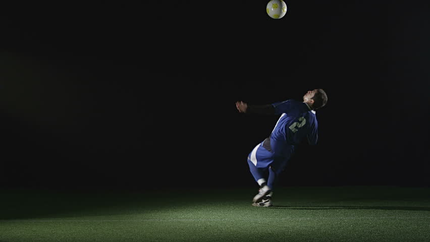 Soccer Goalkeeper In Action - Super Slow Motion Stock Footage Video ...