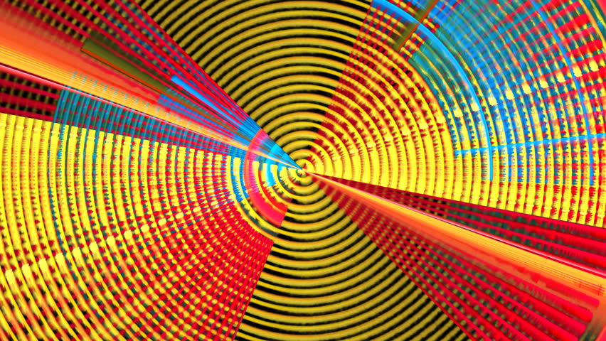 4K Abstract Bright Bold Multicolored Geometric Motion Background Stock ...