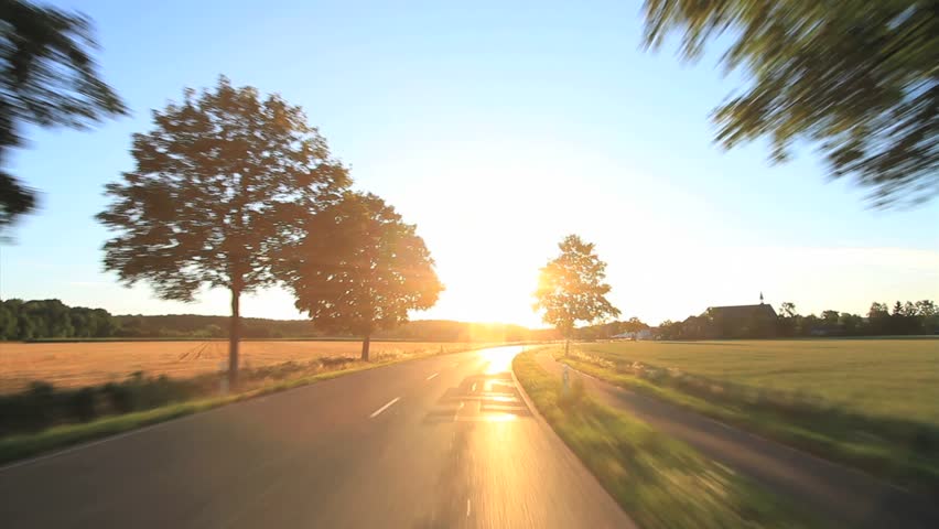 Driving - Driving Shot with Stock Footage Video (100% Royalty-free ...