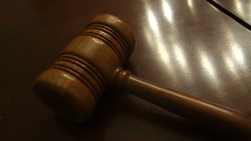 A Court Gavel Stock Footage Video (100% Royalty-free) 5096702 ...