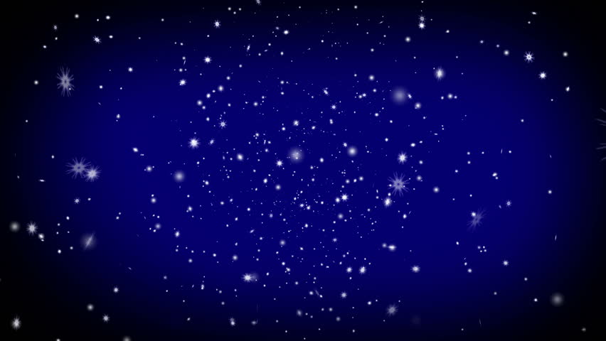Flight Through The Stars. Looped Animation. Beautiful Endless Stars ...