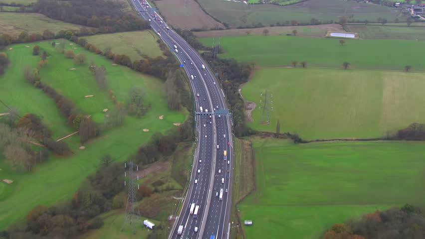 Stock video of aerial view of a traffic driving | 5226092 | Shutterstock