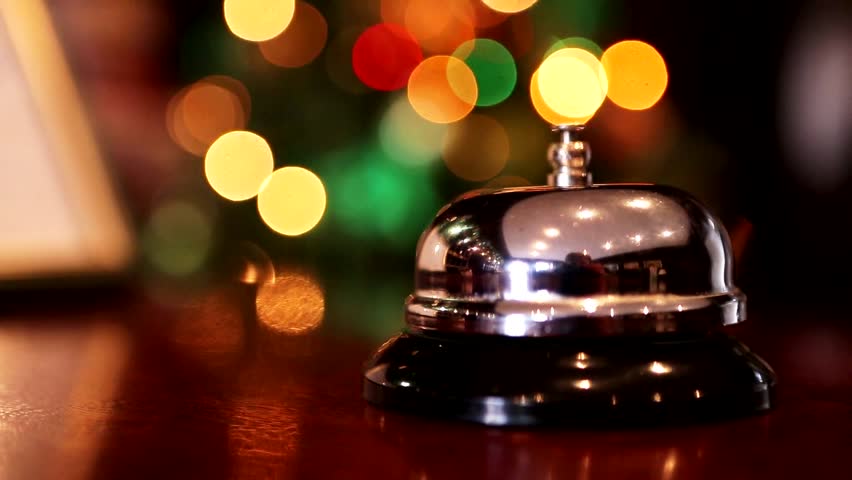 Stockvideo von the reception bell in the hotel | 5275502 | Shutterstock
