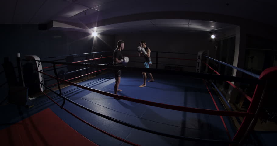 Mixed Martial Arts Kick Boxing Video de stock (totalmente libre de ...
