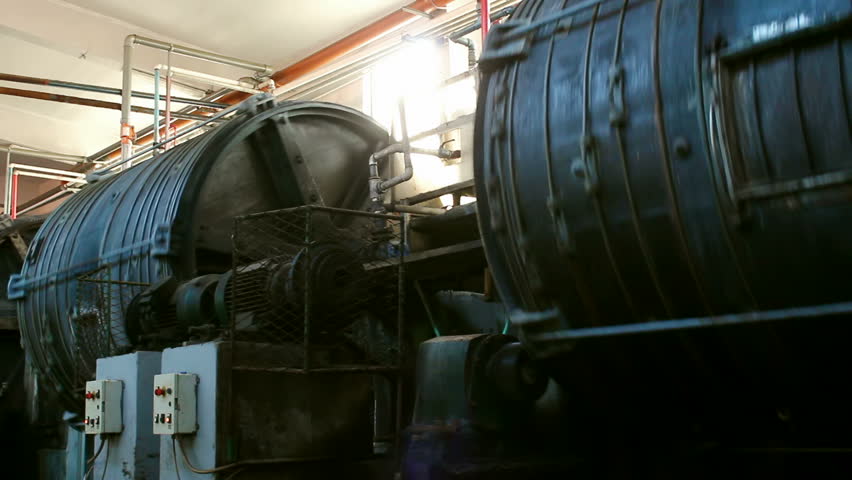 Industrial Tannery ; Plants For The Tanning Of The Skin In Large ...