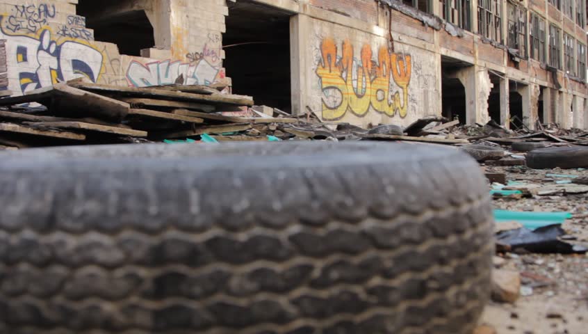 Detroit Ghetto Driving 1. Driving Through An Economically Depressed ...