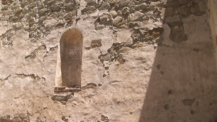 Stock video of great stone church, historic mission, san | 566302 ...