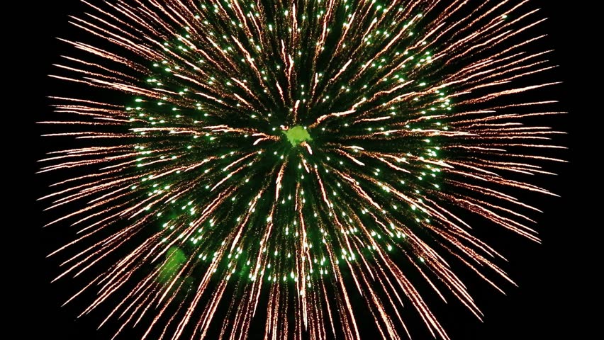 Exploding Fireworks Animation Clips