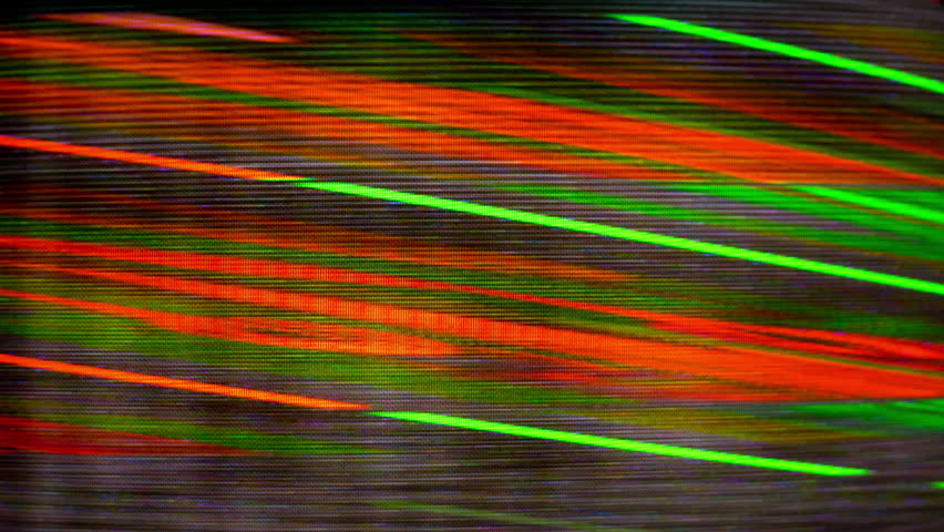 Television and Video Distortion and Stock Footage Video (100% Royalty ...