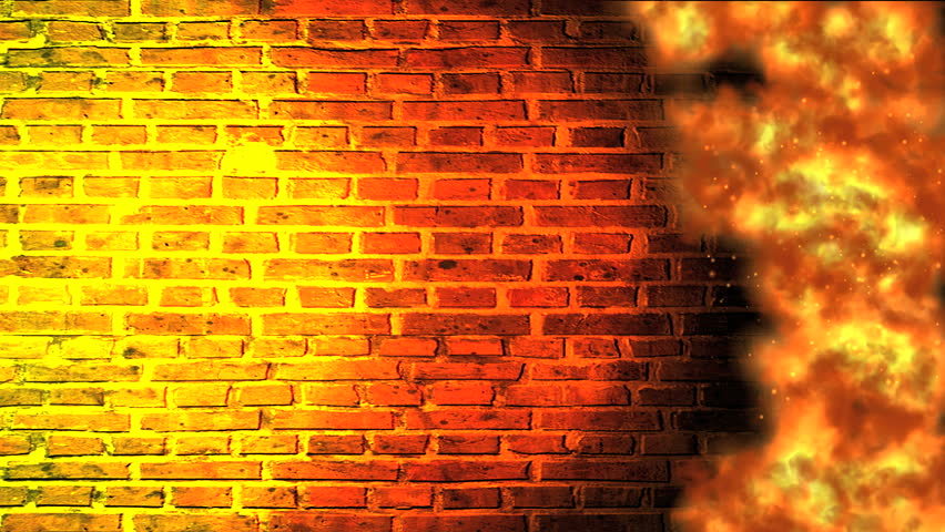 Stock video of up against a wall of fire. | 609232 | Shutterstock