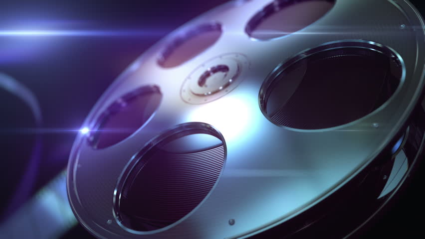 Film Reel Loopable Background. High Stock Footage Video (100% Royalty ...