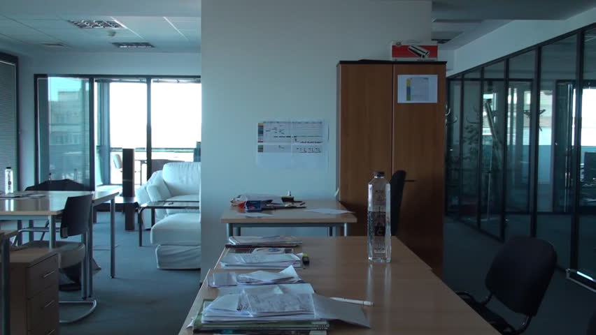 Empty Clerk Room, Office, Building, Stock Footage Video (100% Royalty ...
