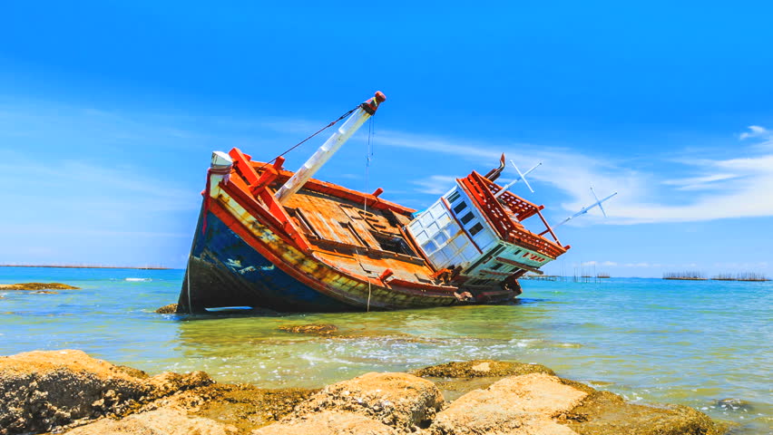 4k: Time Lapse, Decay Rusty Stock Footage Video (100% Royalty-free ...