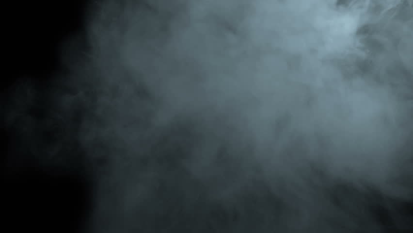 Smoke On A Black Background. Professional Studio Light And Smoke ...