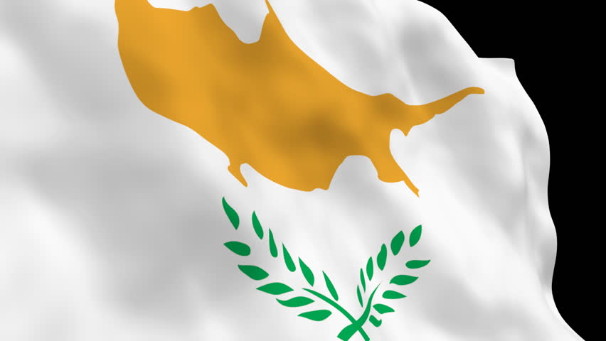 National Flag. Cyp Cyprus. Stock Footage Video (100% Royalty-free ...