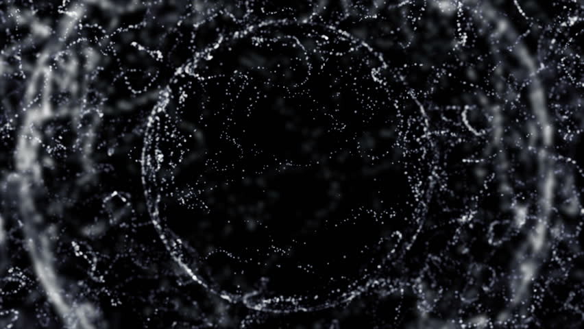 Empty Particles Ring Stock Footage Video (100% Royalty-free) 6907492 ...