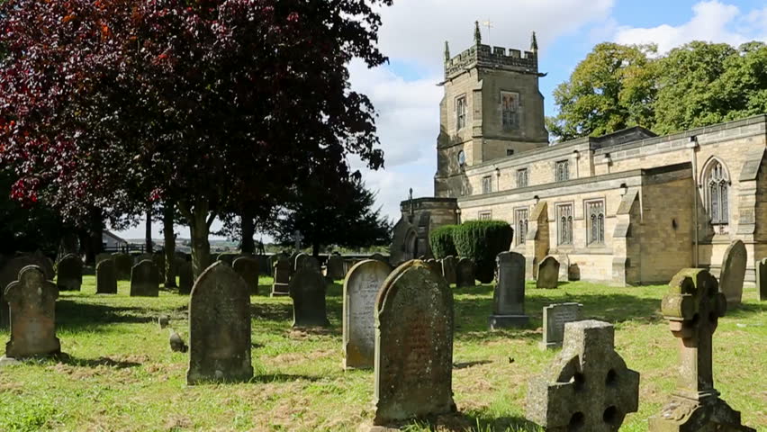 An English Parish Church In A Small Country Village In North Yorkshire ...
