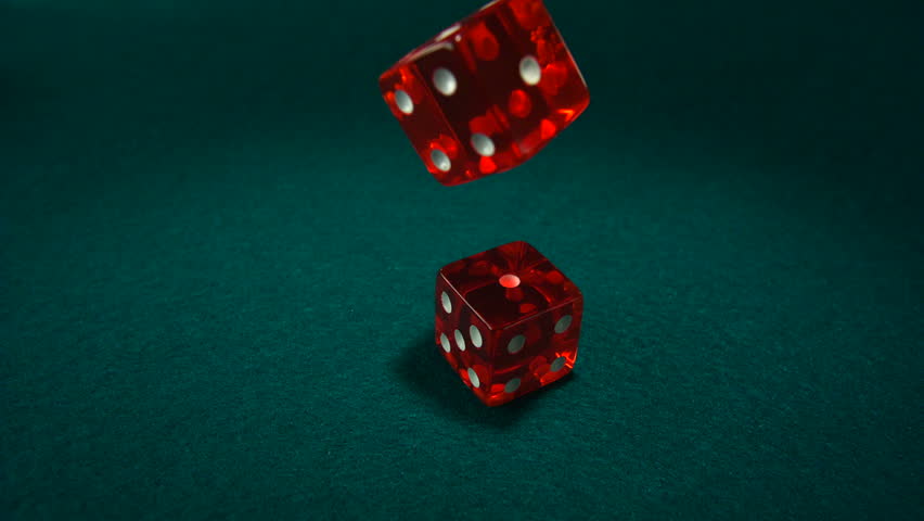 Rolling Dices - Casino 01 (HD) - 3D Animation Of Three Rolling Dices ...