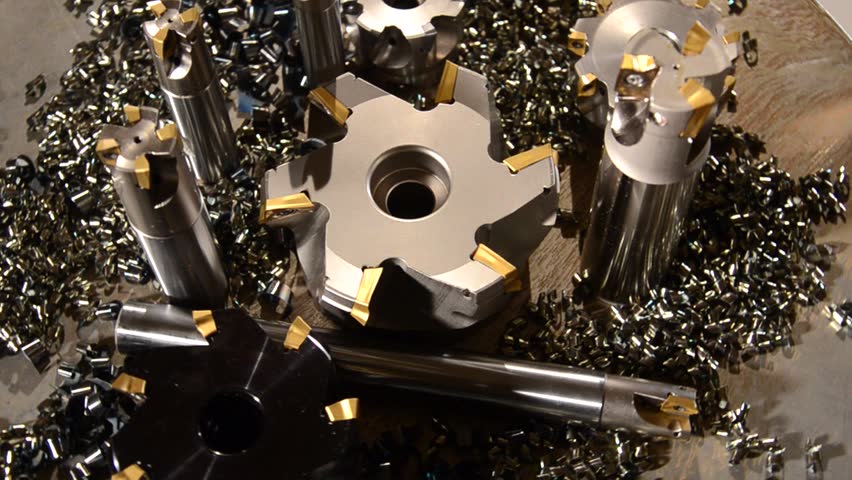 Milling Bits Detail Close up Stockbeeldmateriaal en -video's (100% ...