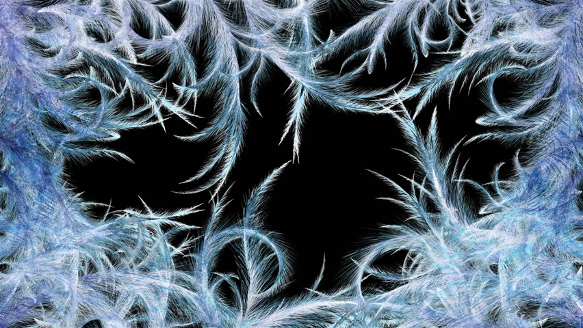 The Formation of Frost in Stock Footage Video (100% Royalty-free ...