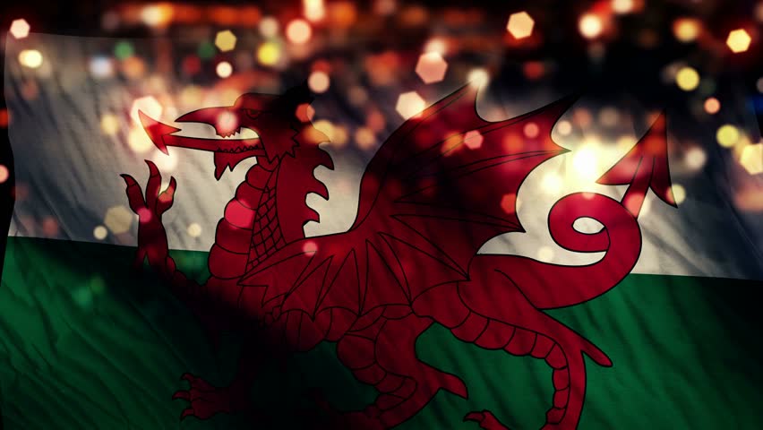 Welsh Flag Stock Footage Video | Shutterstock
