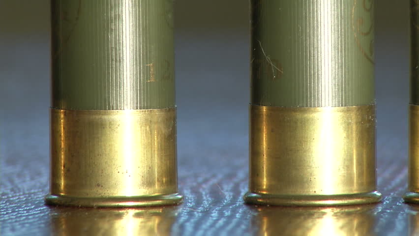 Hunting Cartridges 12 Caliber Stock Footage Video (100% Royalty-free ...