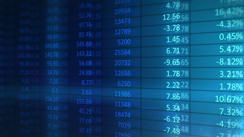 4k Stock Market Board Moving Stock Footage Video (100% Royalty-free ...