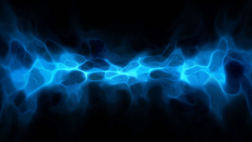 Blue Flames Slowly Rotate Along The Bottom. Stock Footage Video 2551358 ...