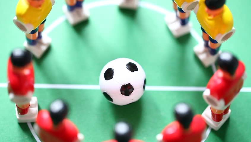 Stock video of foosball players | 9039502 | Shutterstock