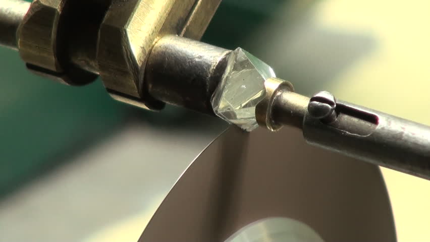 Machines for Mechanical Sawing Diamonds Stock Footage Video (100% ...