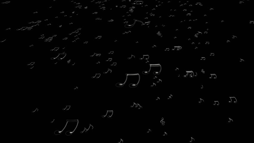 Animated Flying Colorful Music Notes On Transparent Background 2 (from ...