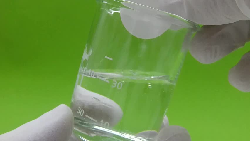 Effervescence In A Beaker Effervescence In A Beaker In A Laboratory ...