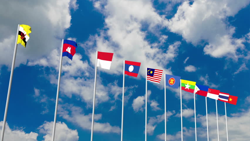 Cambodia Flag Stock Footage Video | Shutterstock