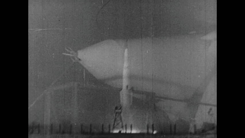 Stock video of united states 1950s: sputnik 2 launches. | 9554432 ...